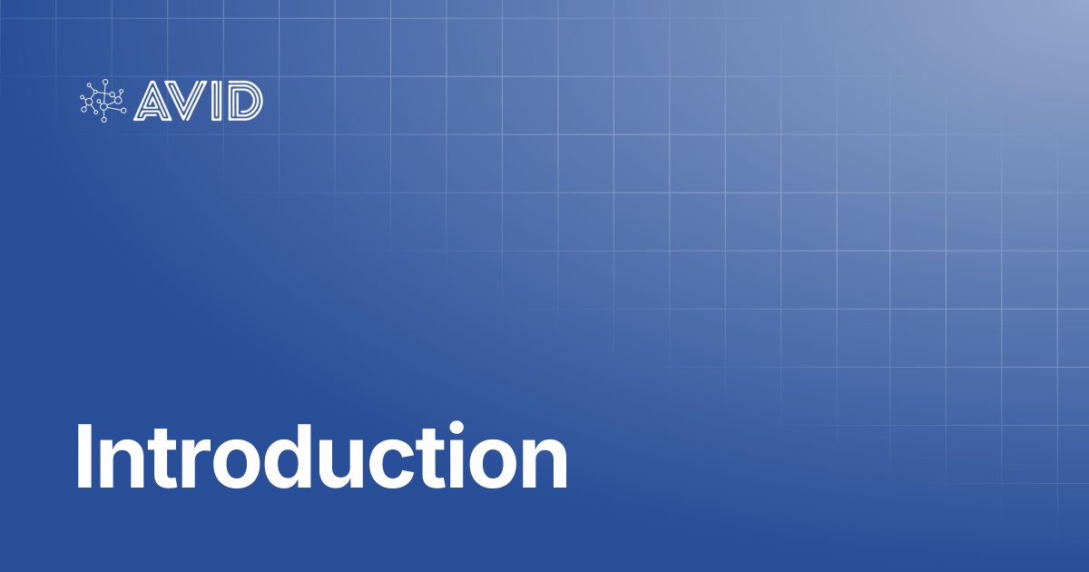 Introduction | AVID Documentation